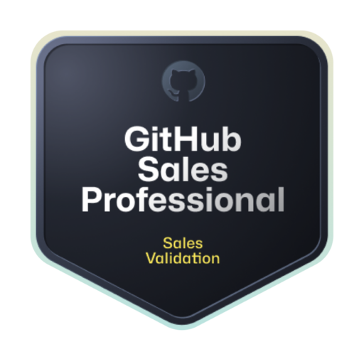 GitHub Sales Professional - Credly