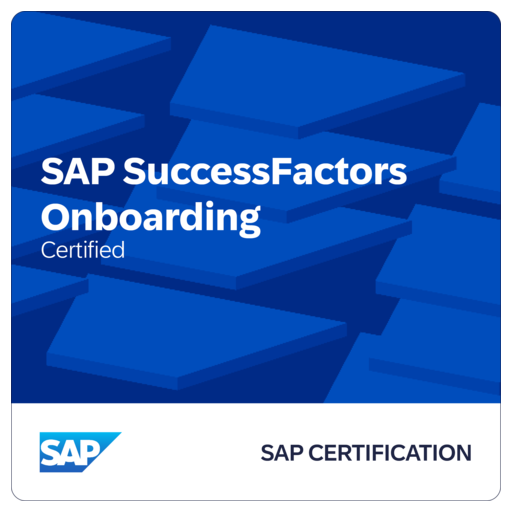 SAP Certified - SAP SuccessFactors Onboarding - Credly
