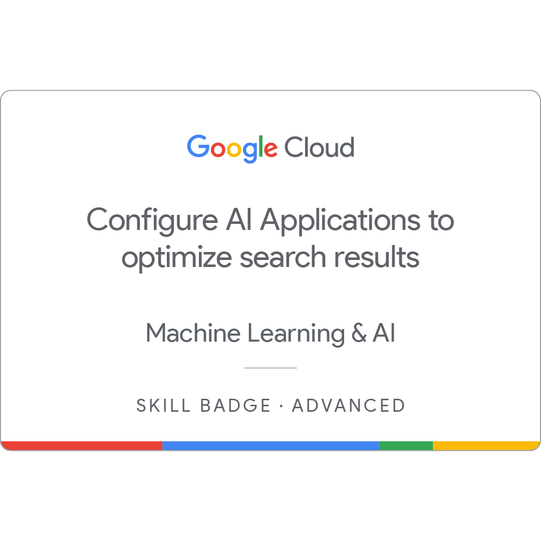 Configure AI Applications to optimize search results - Credly