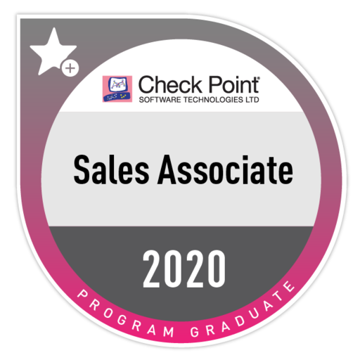 Check Point Sales Associate 2020 - Credly