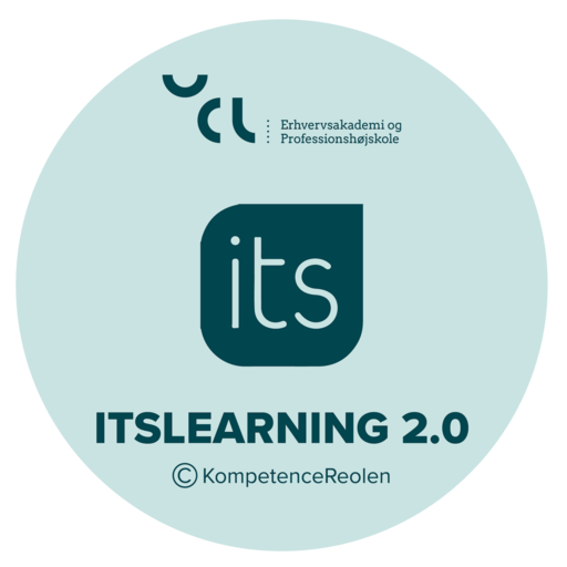itslearning 2.0 - ©KompetenceReolen - Credly