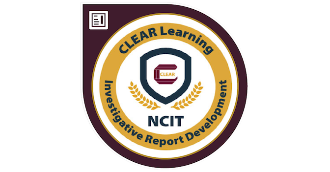 NCIT Specialized - Report Development - Credly