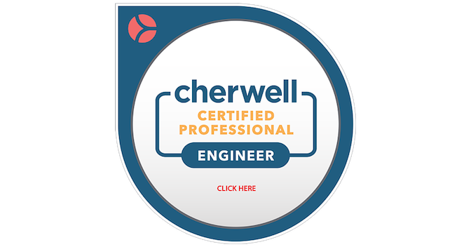 Cherwell Certified Professional Engineer - Credly