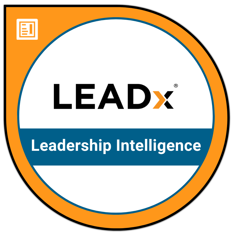 LEADx Leadership Intelligence - Credly