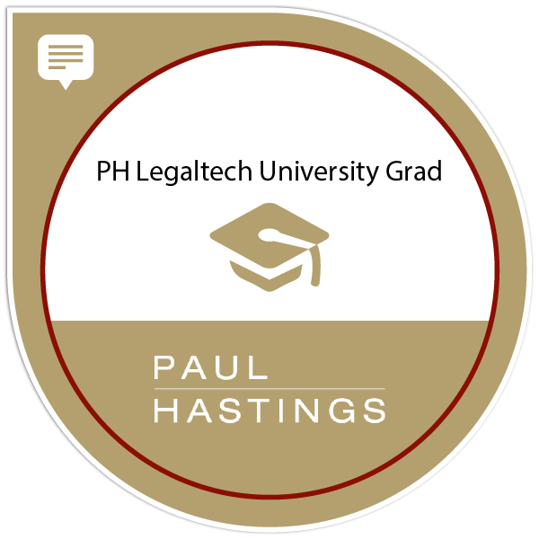PH Legaltech University Grad - Credly