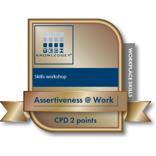 CPD Assertiveness @ Work - 2 hours skills development workshop - Credly