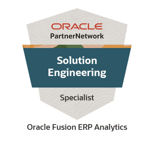 Oracle Fusion ERP Analytics Solution Engineer - Credly