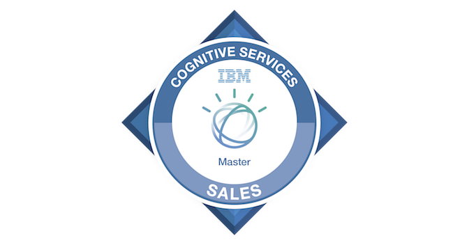 Cognitive Sales Master - Credly