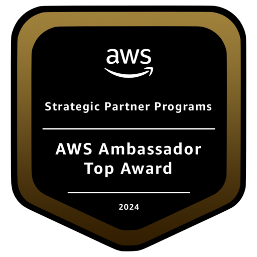 AWS Ambassador - Top Ambassador Award 2024 - Credly