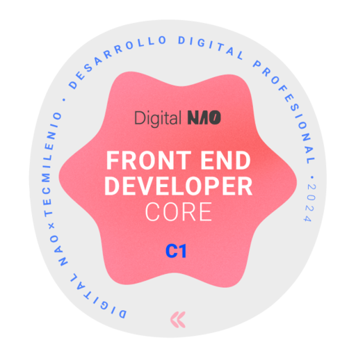 Front End Developer Core - Credly