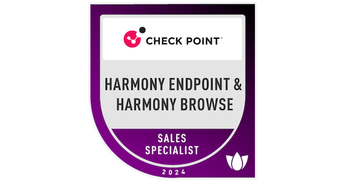 Harmony Endpoint & Harmony Browse Sales Specialist - Credly