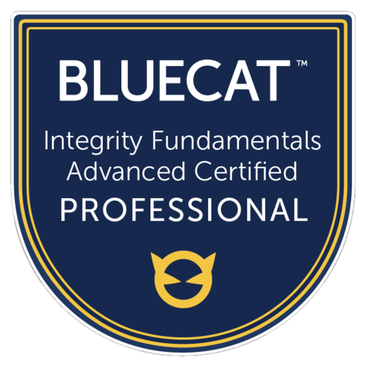 BlueCat Advanced Certified Professional - Credly