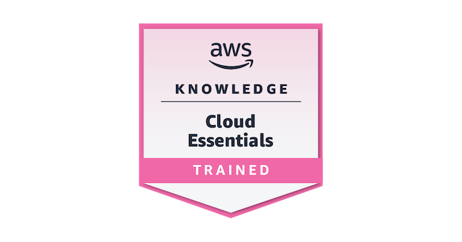 AWS Knowledge: Cloud Essentials - Training Badge - Credly