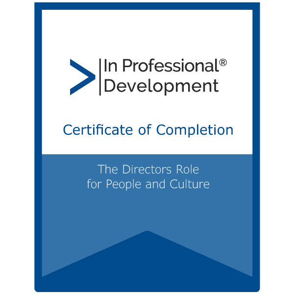 The Directors Role for People and Culture (HR for non-HR Directors ...