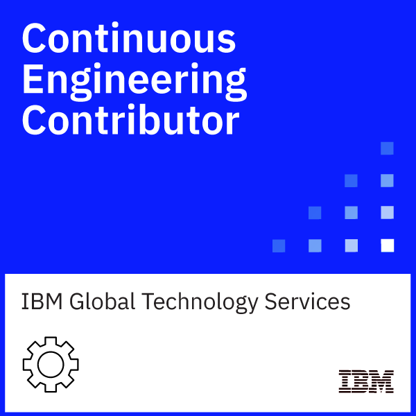 Continuous Engineering: Contributor - Credly
