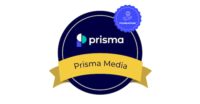Prisma Media: Digital Foundations - Credly