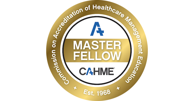 CAHME Master Fellow - Credly
