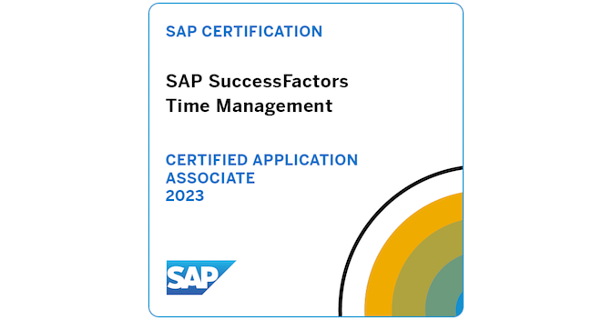 SAP Certified Application Associate - SAP SuccessFactors Time ...