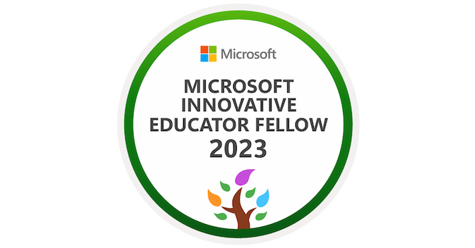 Microsoft Innovative Educator Fellow 2022-2023 - Credly