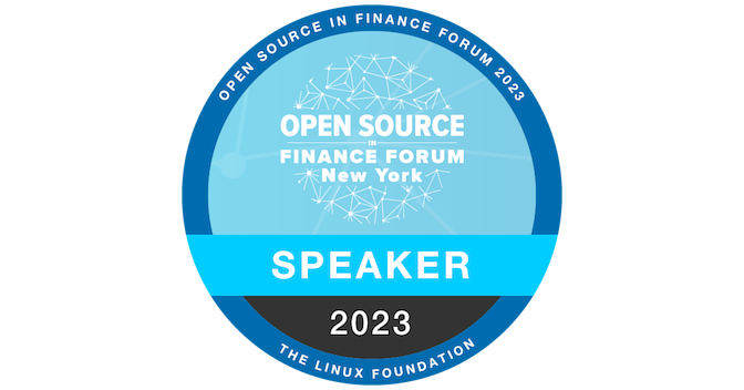 Speaker: Open Source in Finance Forum NYC 2023 - Credly