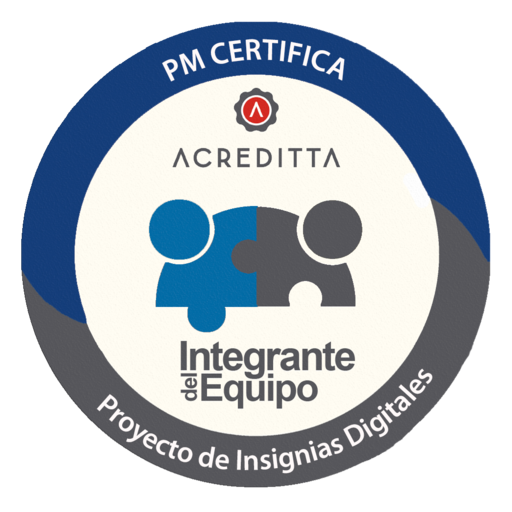 Equipo de Proyecto de Insignias Digitales de PM Certifica - Credly