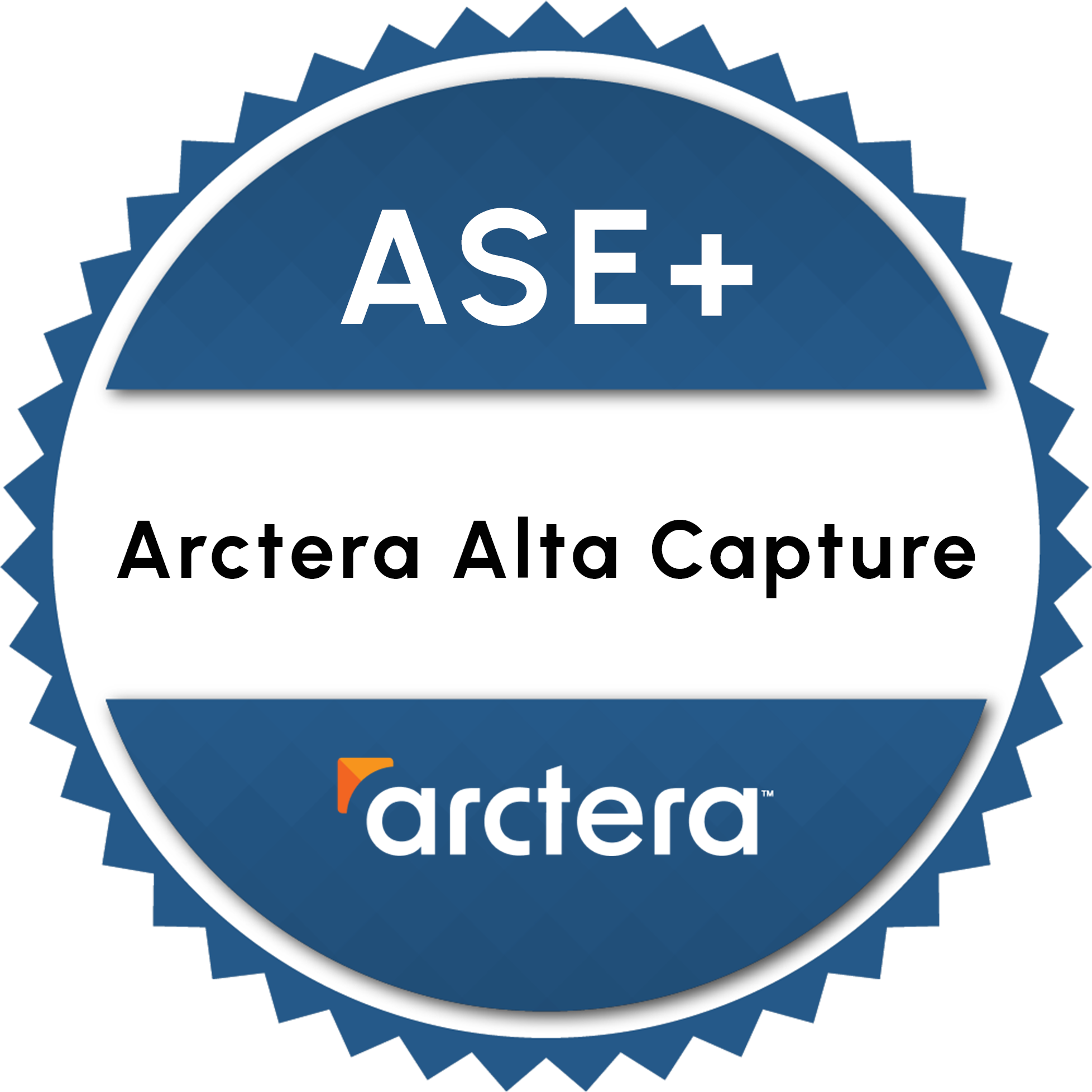 ASE+ Arctera Alta Capture - Credly