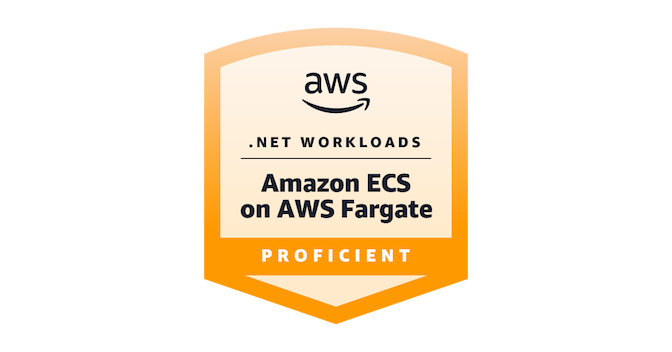 .NET Workloads on Amazon ECS on AWS Fargate - Credly