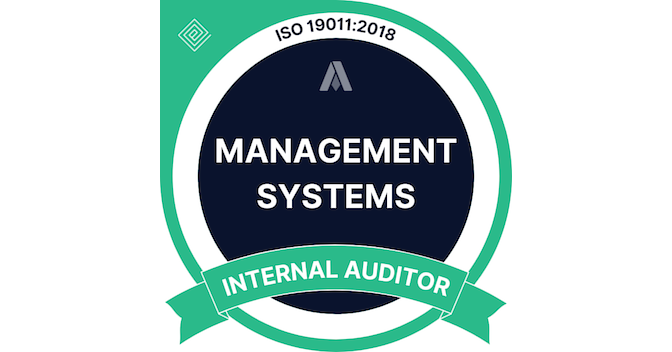 Internal Auditor - Management Systems - Credly