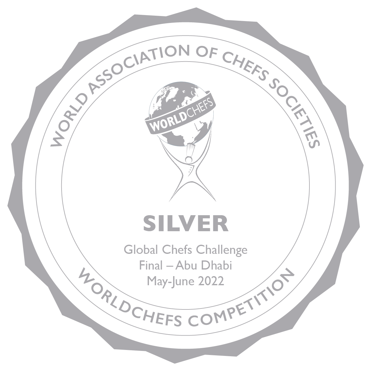 Worldchefs Global Chefs Challenge Final - Silver - Credly