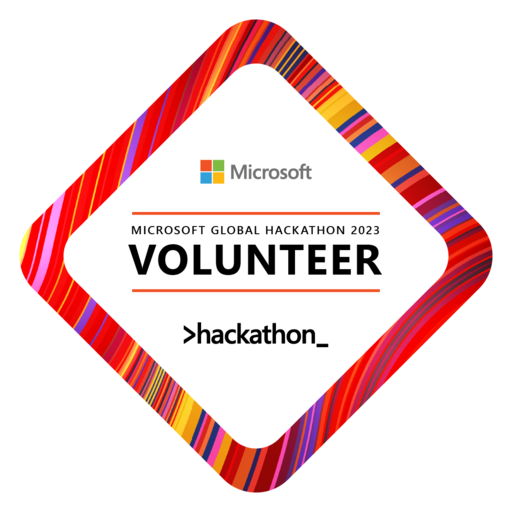 Microsoft Global Hackathon 2023 Volunteer - Credly