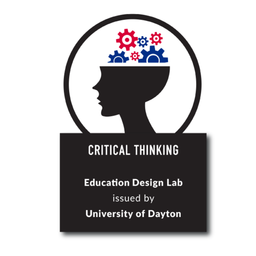 Critical Thinking - University of Dayton - Credly