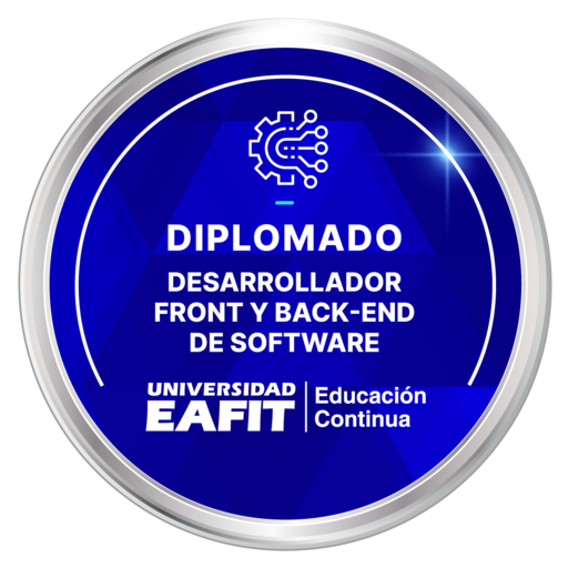 DIPLOMADO: DESARROLLADOR FRONT Y BACK-END DE SOFTWARE - Credly