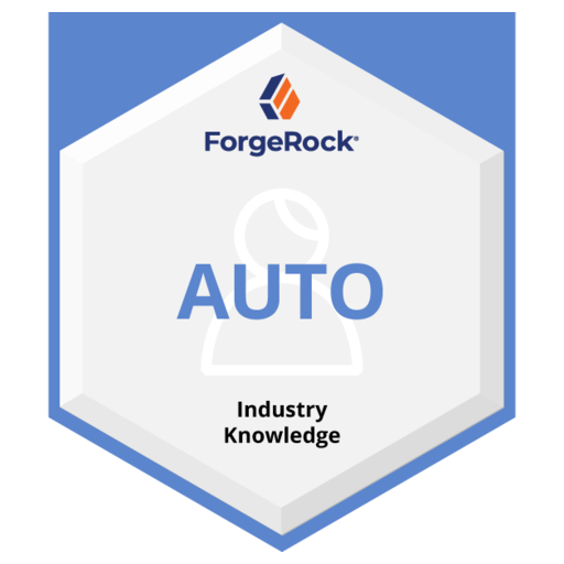 ForgeRock Automotive and New Mobility Industry Knowledge - Credly
