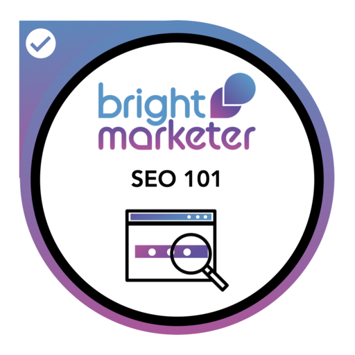 SEO LEVEL 1 CERTIFIED - Credly