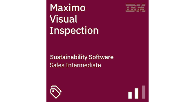 Maximo Visual Inspection Sales Intermediate - Credly