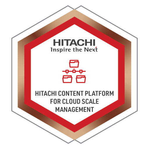 Hitachi Content Platform for Cloud Scale Management - Credly