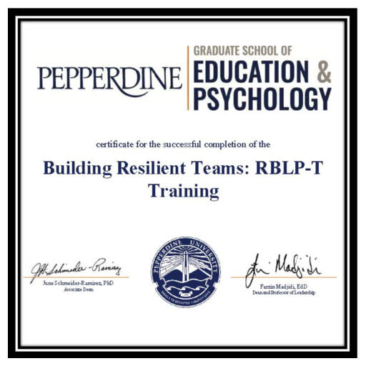 Building Resilient Teams Certificate - Credly