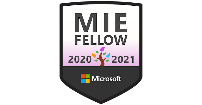 Microsoft Innovative Educator Fellow 2020-2021 - Credly