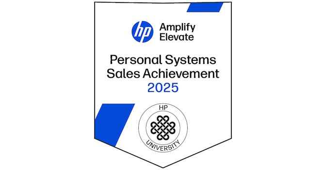 HP Amplify Elevate 2025 for Personal Systems - Credly