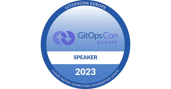 Speaker: GitOpsCon Europe 2023 - Credly
