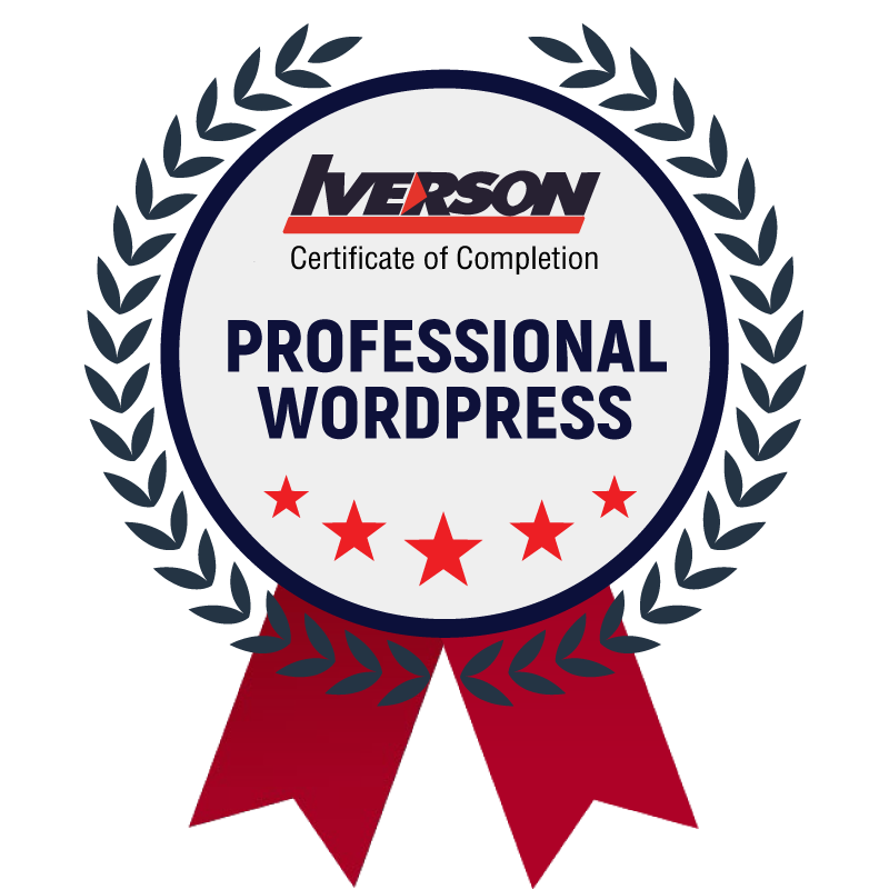 Professional WordPress - Credly