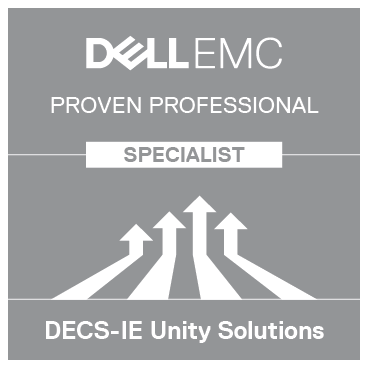 Specialist - Implementation Engineer, Dell EMC Unity Solutions Version ...