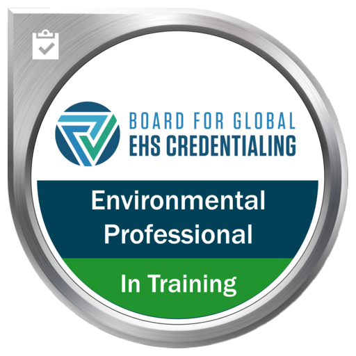 Environmental Professional In-Training (EPI) - Credly