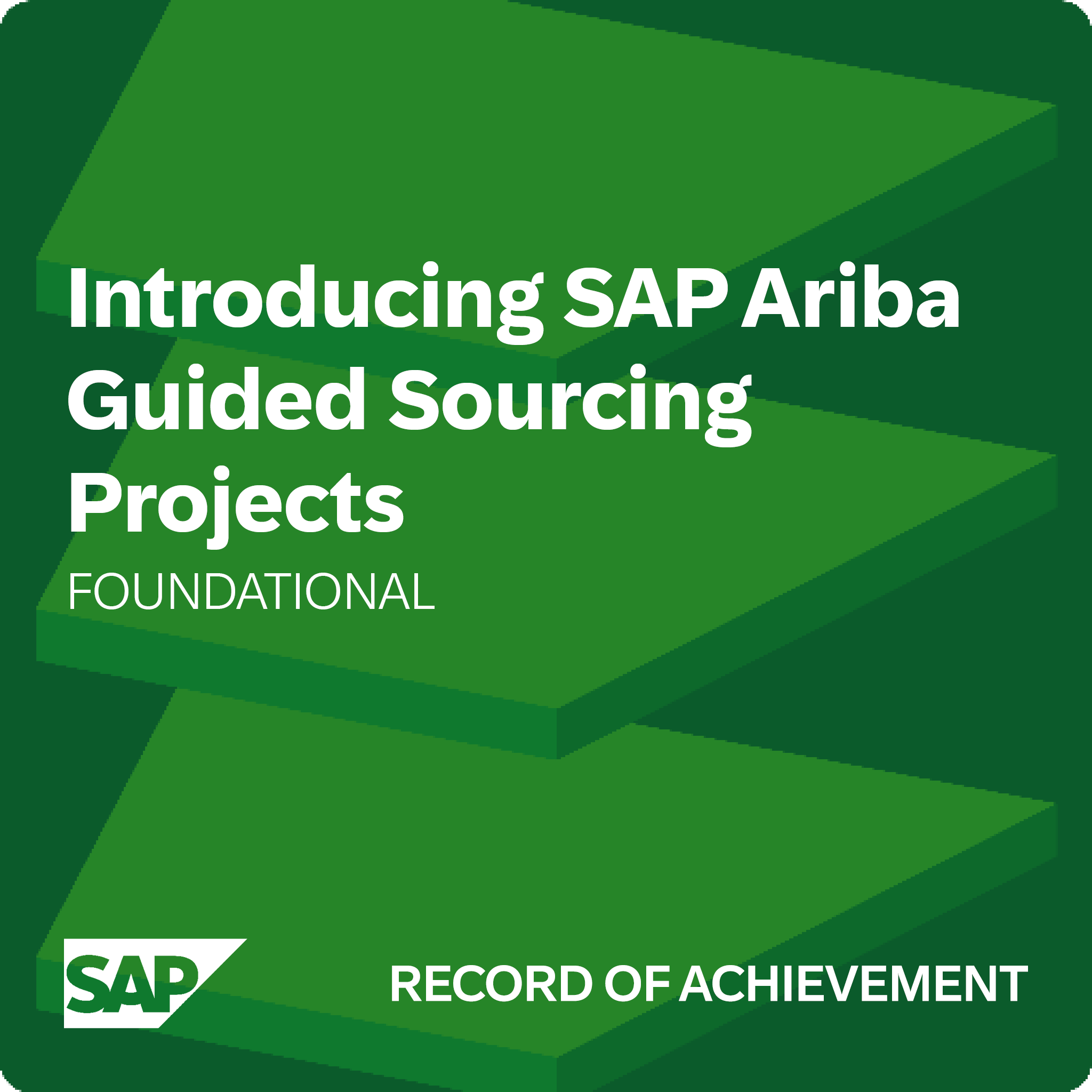 Introducing SAP Ariba Guided Sourcing Projects - Record of Achievement ...