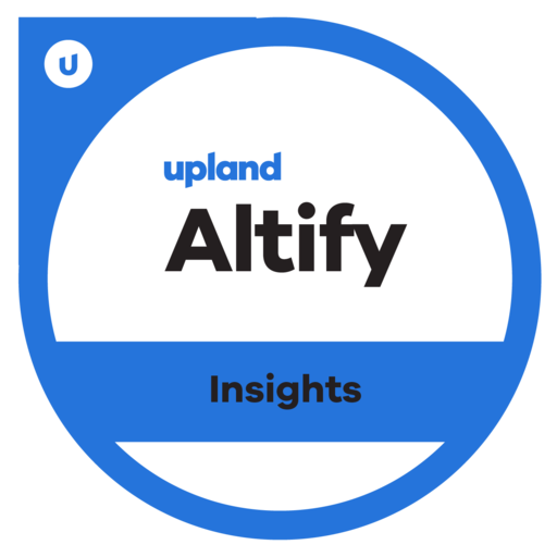 Altify Insights Certification - Credly