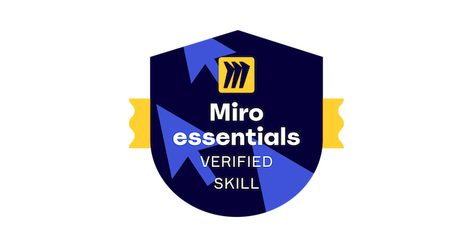 Miro essentials - Credly