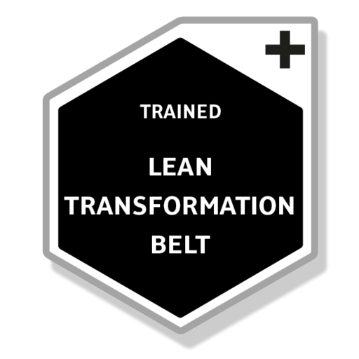 Trained Lean Transformation Belt - Credly