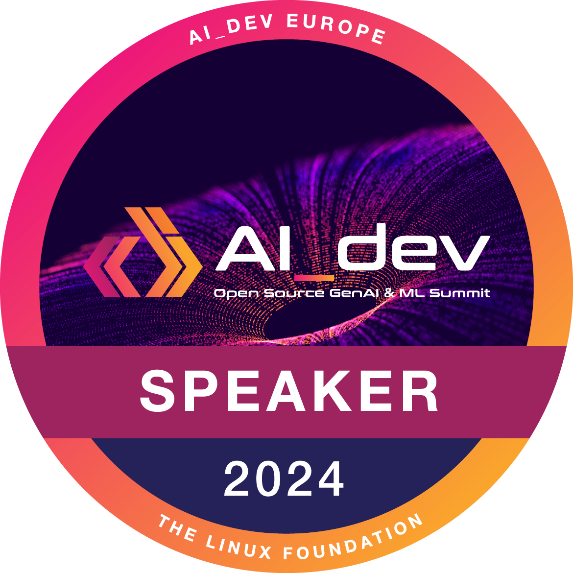 Speaker: AI_dev Europe 2024 - Credly