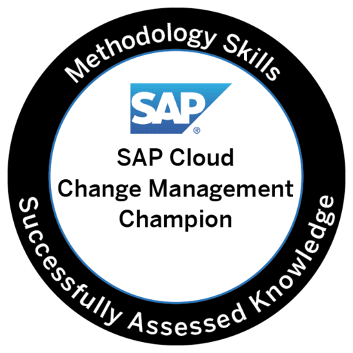 Methodology Skills - SAP Cloud Change Management Champion - Credly
