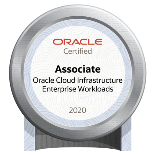 Oracle Cloud Infrastructure 2020 Enterprise Workloads Certified ...